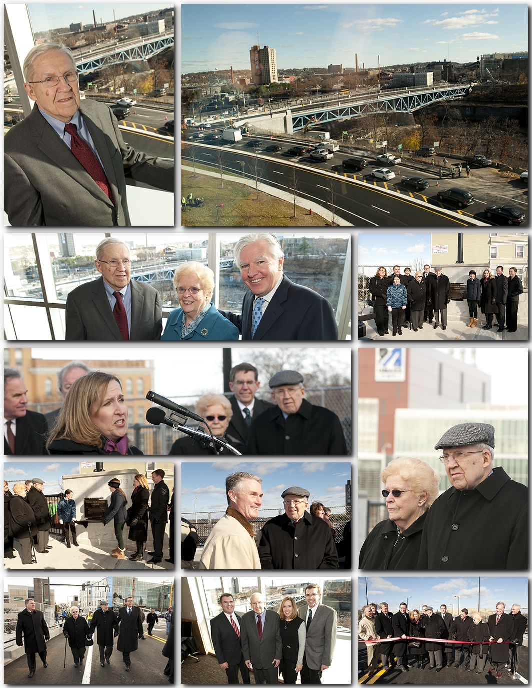 Richard Howe Bridge Dedication Lowell MA - Harkins Photography